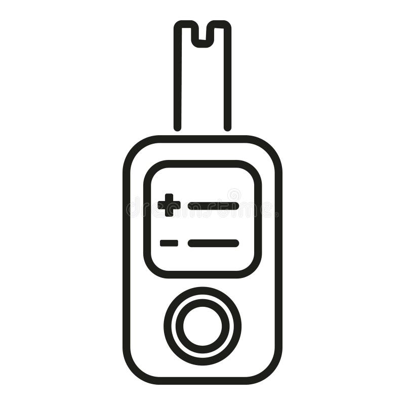 Vector De Contorno De Icono De Prueba Muestra De Laboratorio