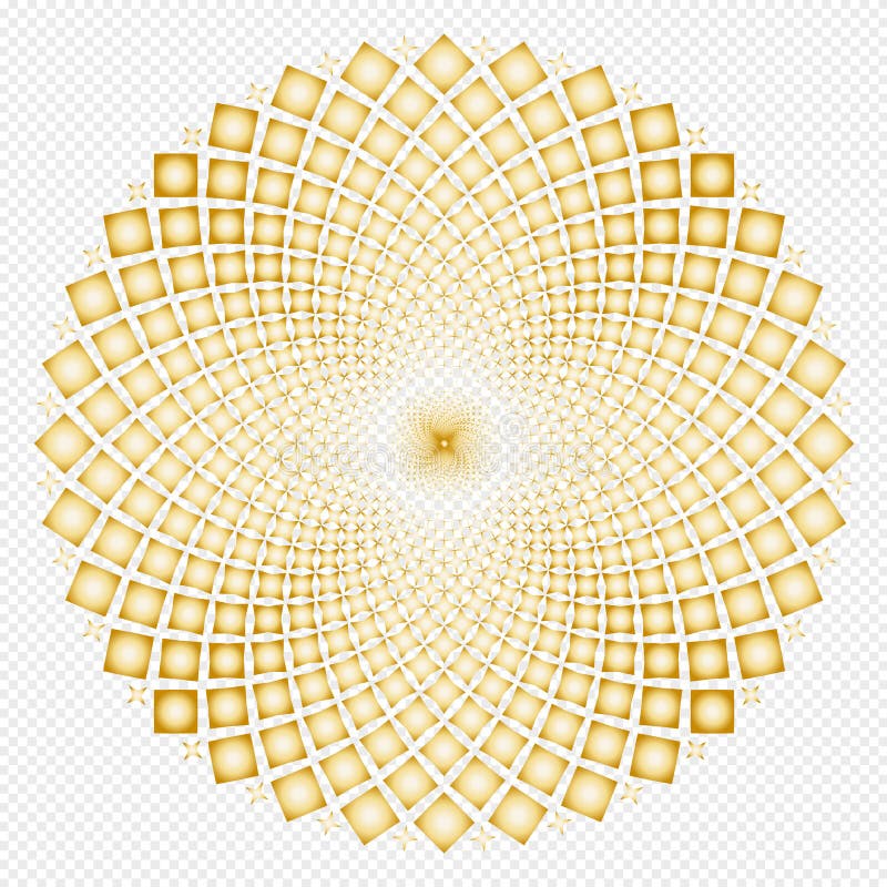 De Cyclus Van De Rotatie Van De Optische Illusie (vector) Vector ...