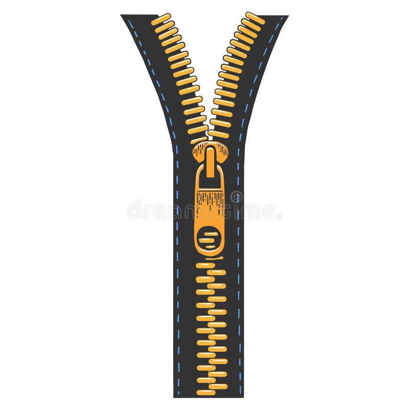 Vector de dibujo de cierre ilustración del vector. Ilustración de juego ...