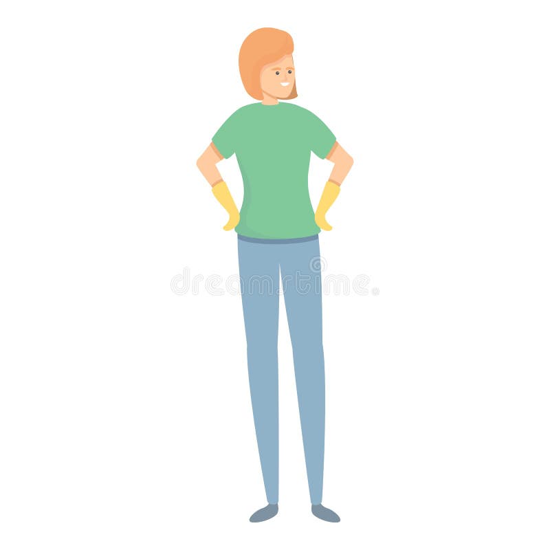 Vector De Dibujos Animados De Icono De Ama De Casa De Trabajo ... Vector De Dibujos Animados De Icono De Ama De Casa De Trabajo ...