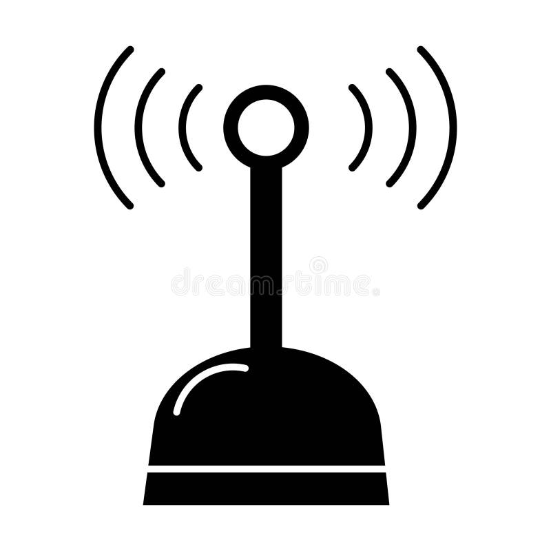 Vector de icono de antena ilustración del vector. Ilustración de ...