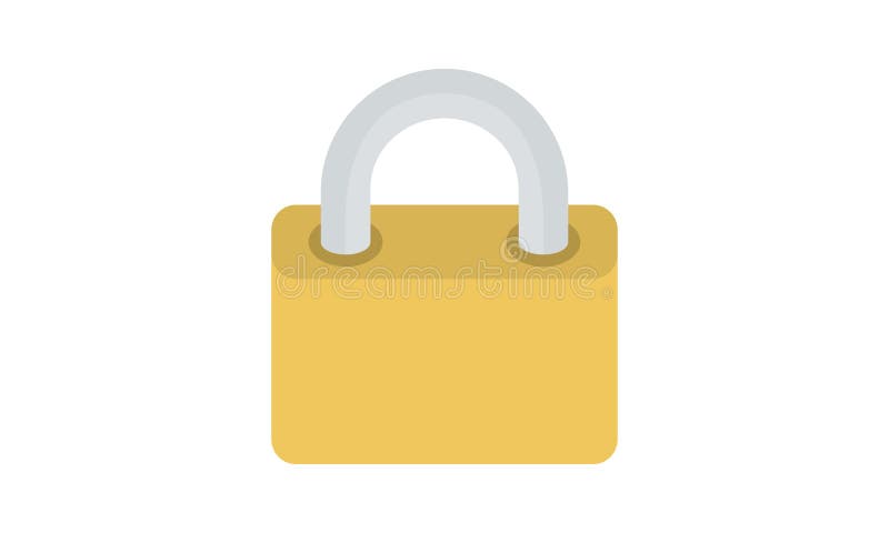 Vector De Icono De Bloqueo. Signo De Candado Simple Ilustración del ... Vector De Icono De Bloqueo. Signo De Candado Simple Ilustración del ...