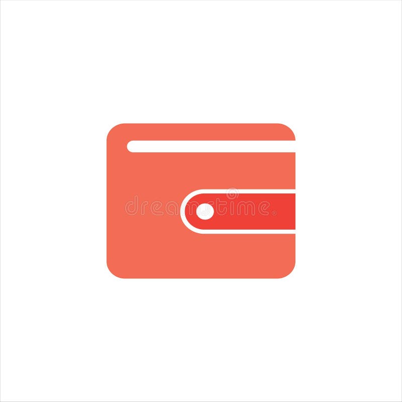 Vector de icono de cartera stock de ilustración. Ilustración de ...