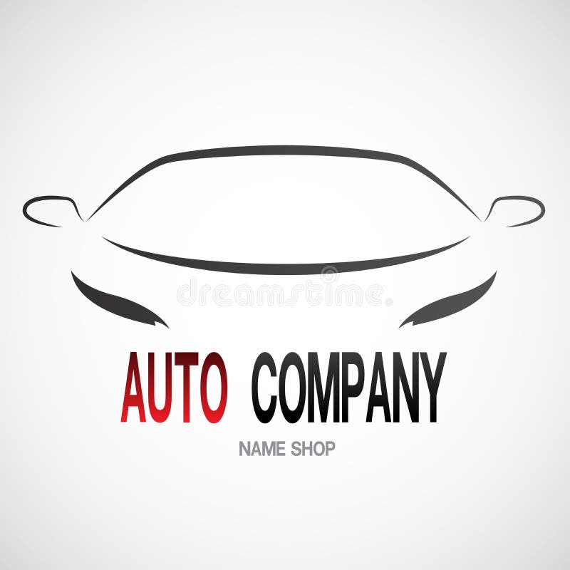 05vector De Icono De Coche En Fondo Gris Ilustración del Vector ...