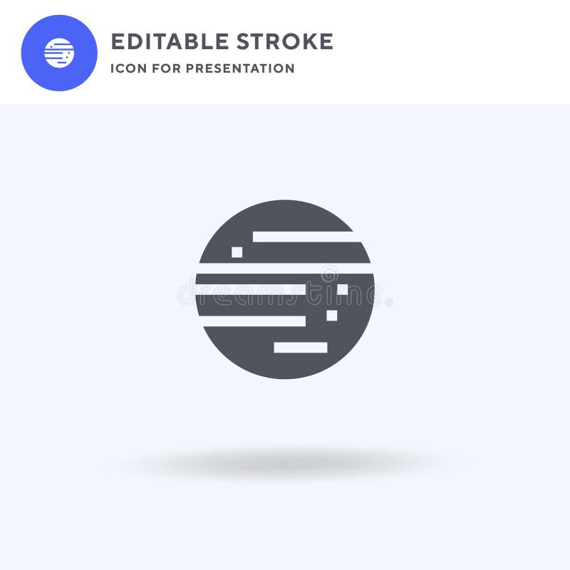 Vector De Icono Del Planeta Ilustración del Vector - Ilustración de ...