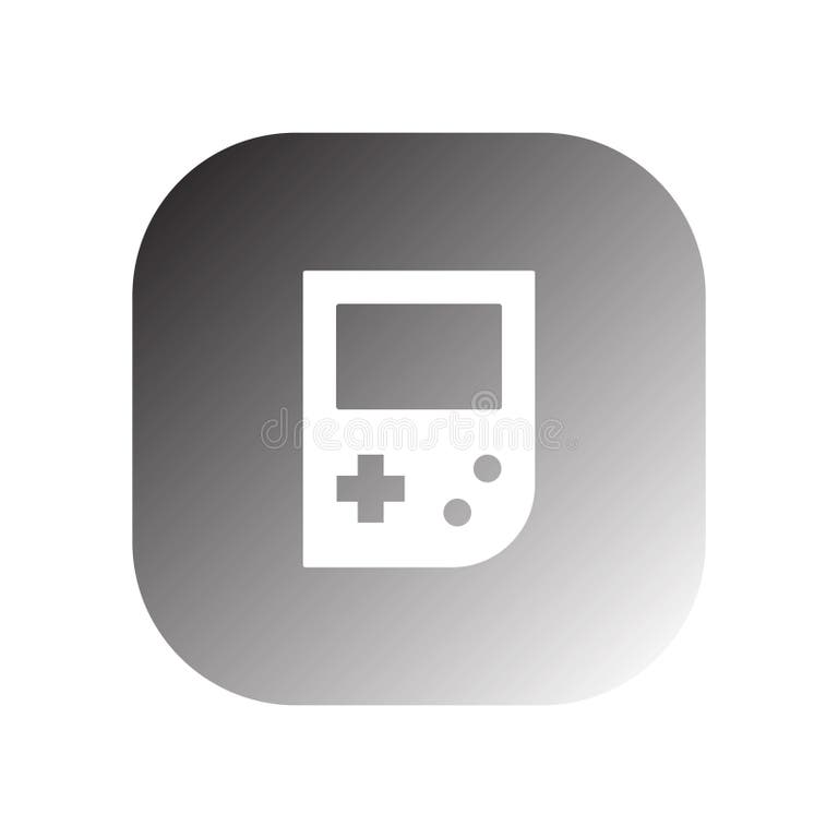 Vector de icono de gameboy ilustración del vector. Ilustración de juegos - 306271646