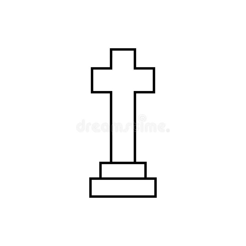 Vector De Icono De Grava. Signo De Ilustración Grave. . . Ilustración ...