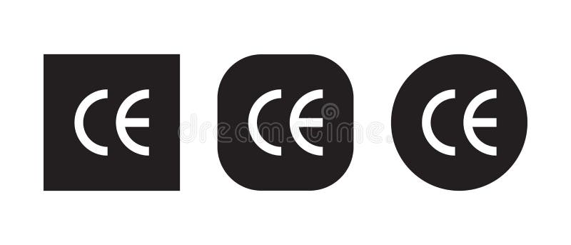 Vector De Icono De Marcado Ce En Estilo De Cliente Ilustración del ...