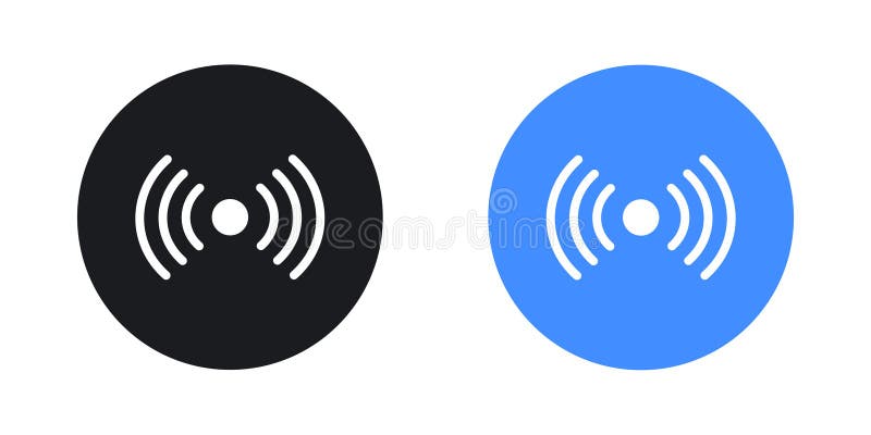 Vector de icono de sensor ilustración del vector. Ilustración de ...