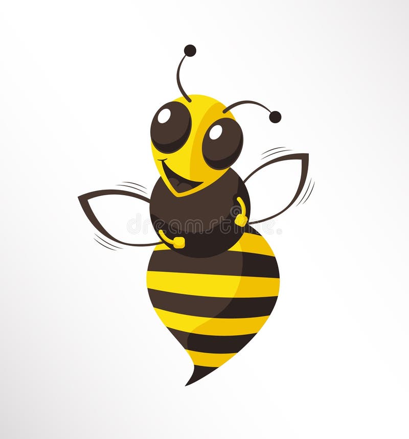 Vector de la abeja stock de ilustración. Ilustración de vector - 51712367