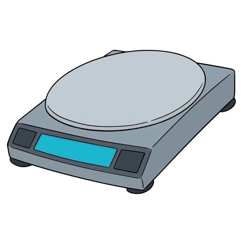 Vector de la balanza ilustración del vector. Ilustración de trazado ...