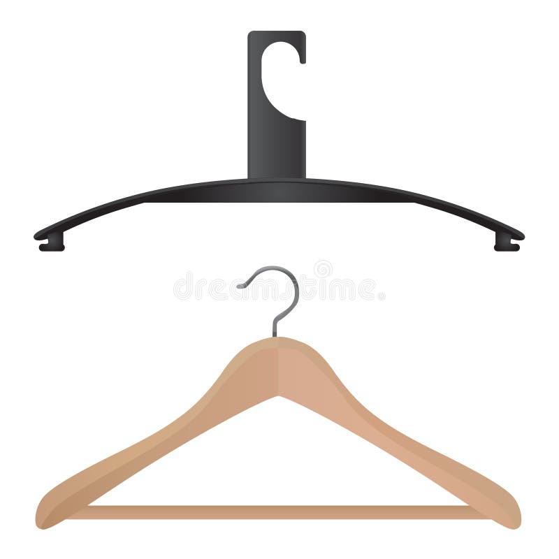 Vector de la percha ilustración del vector. Ilustración de camisa - 4801259