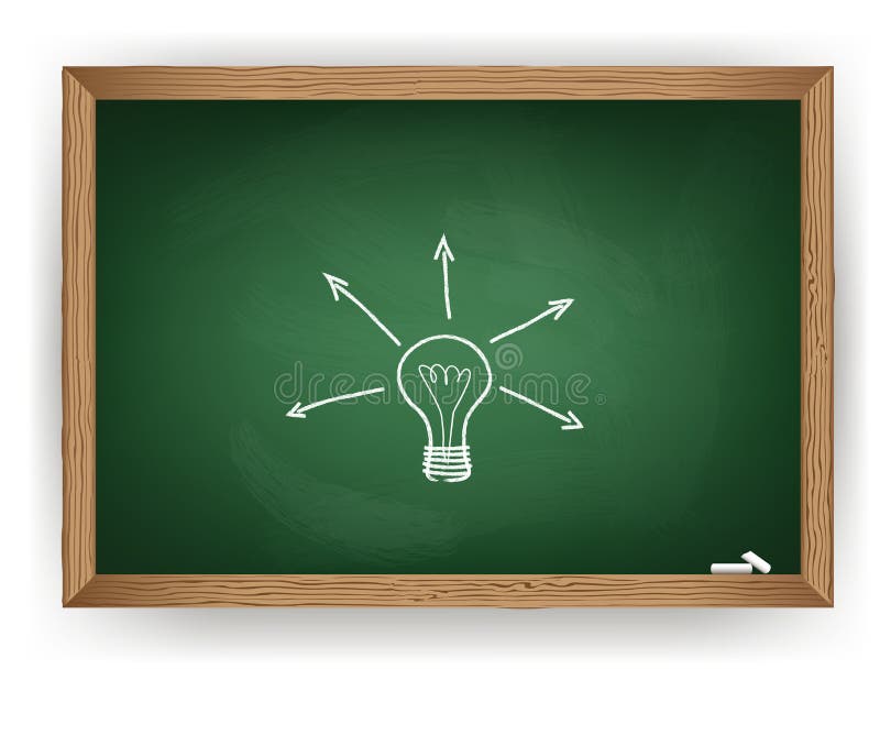 Vector de la pizarra ilustración del vector. Ilustración de racimo ...