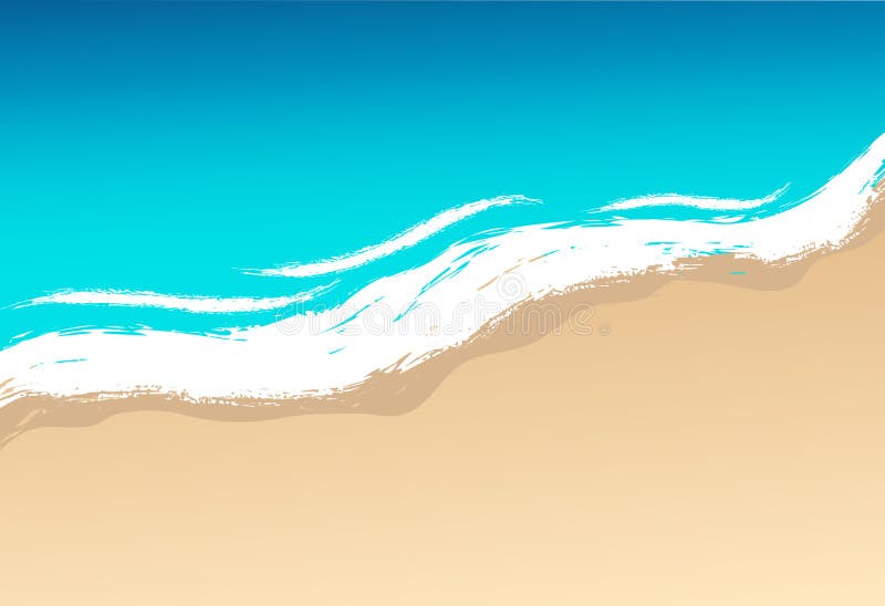 Vector de la playa ilustración del vector. Ilustración de imagen - 32041583