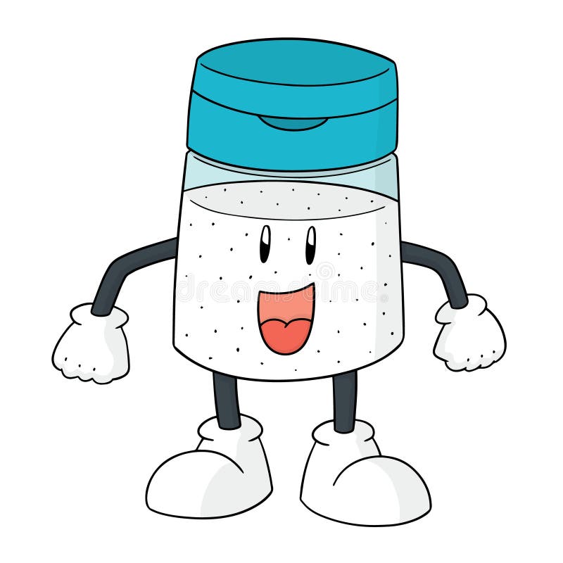 Vector de la sal ilustración del vector. Ilustración de trazado - 120145134