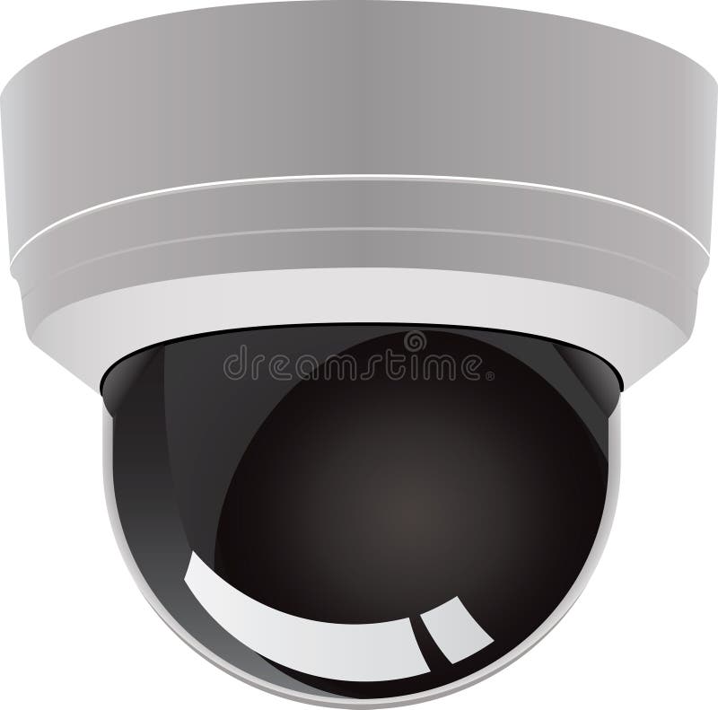 Vector De Las Cámaras De Seguridad Ilustración del Vector - Ilustración ...