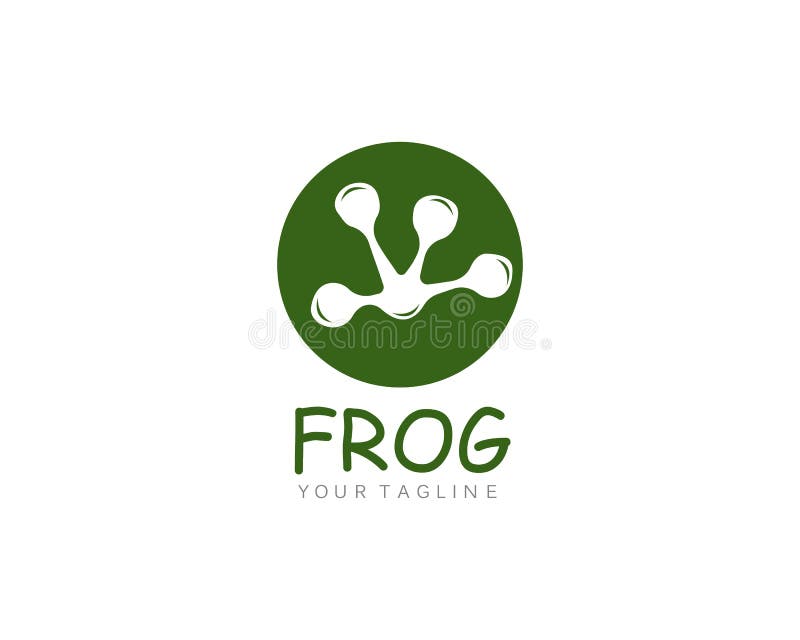 Rana Logo Template ilustración del vector. Ilustración de animal ...