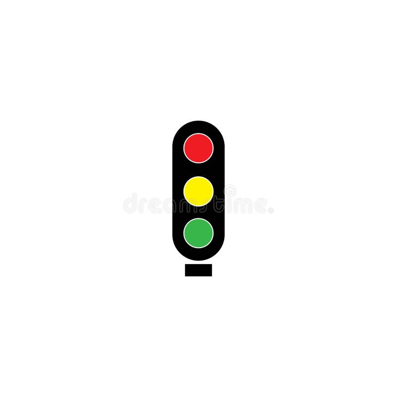 Vector De Logotipo De Semáforo Ilustración del Vector - Ilustración de ...