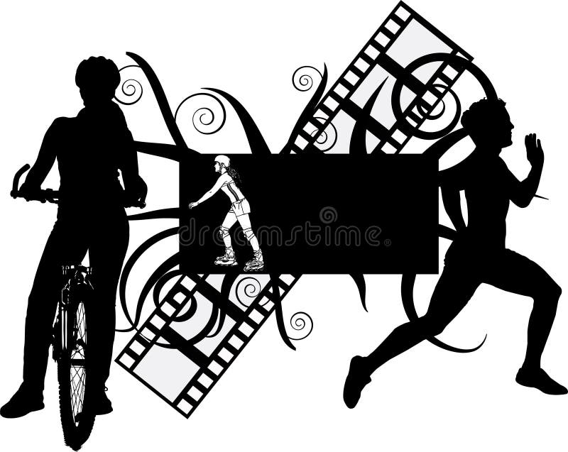 Vector de los deportes ilustración del vector. Ilustración de copia ...