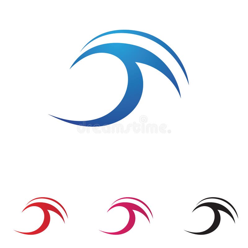 Vector de ola de playa ilustración del vector. Ilustración de icono ...