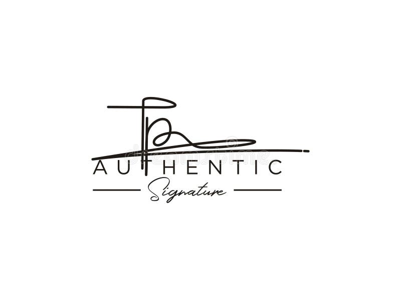Vector De Plantilla De Logotipo De Firma Tp De Letra Ilustración del ... Vector De Plantilla De Logotipo De Firma Tp De Letra Ilustración del ...