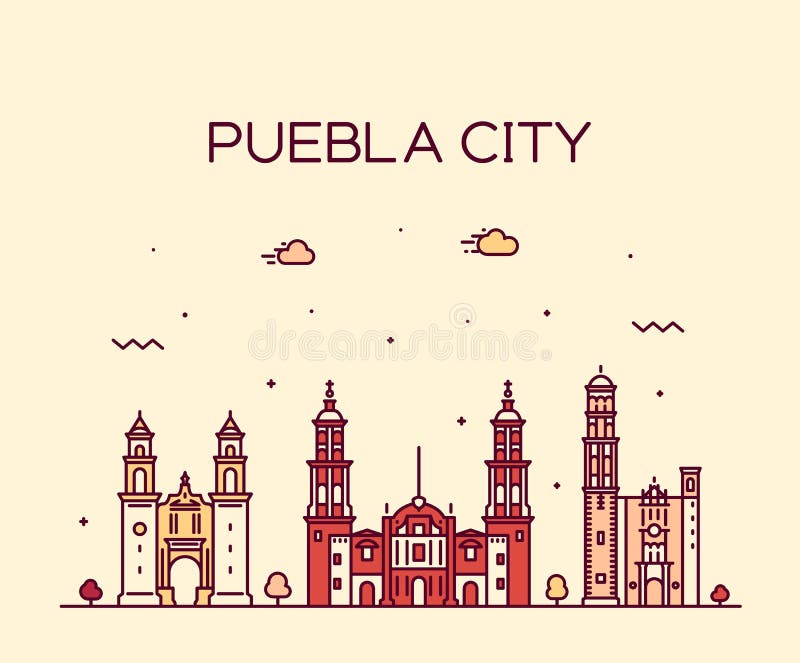 Puebla Ilustraciones Stock, Vectores, Y Clipart – (1,559 Ilustraciones ...