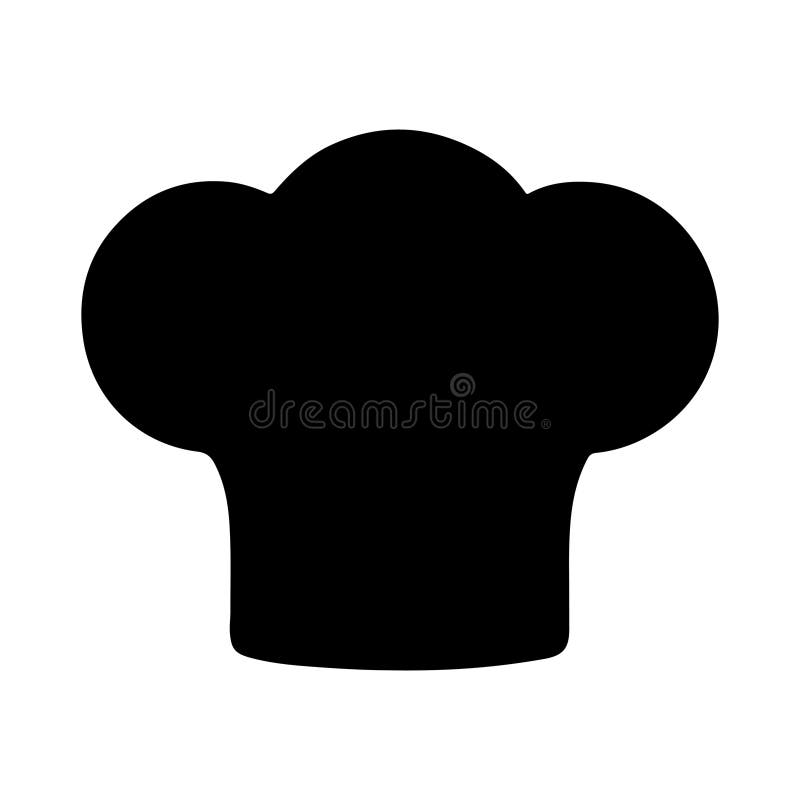 Vector De Silueta De Sombrero De Chef Ilustración del Vector ...