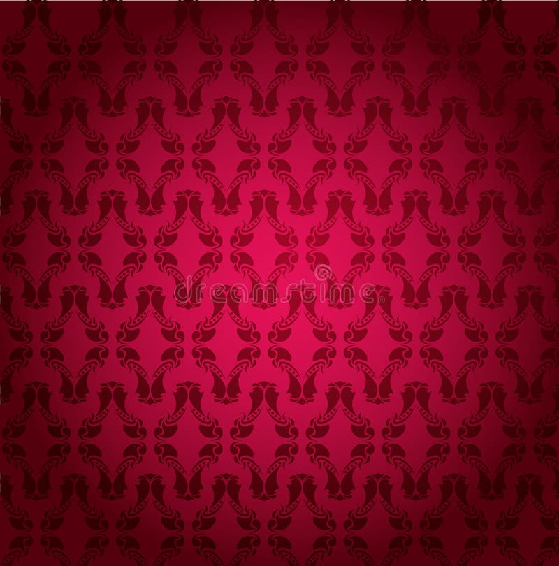 Vector decorated wall stock vector. Illustration of design - 9521260