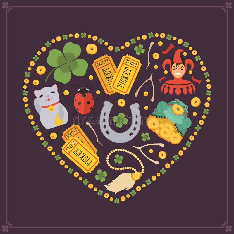 Vector Decorating Design Made of Lucky Charms Stock Vector ...