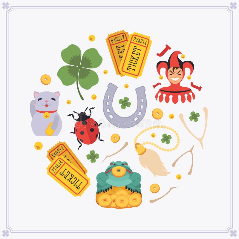 Vector Decorating Design Made of Lucky Charms Stock Vector ...
