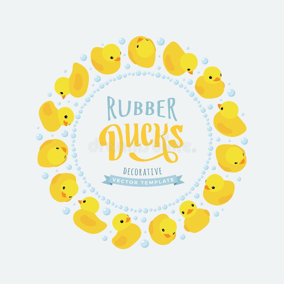 Rubber Ducks Stock Illustrations – 2,042 Rubber Ducks Stock ...