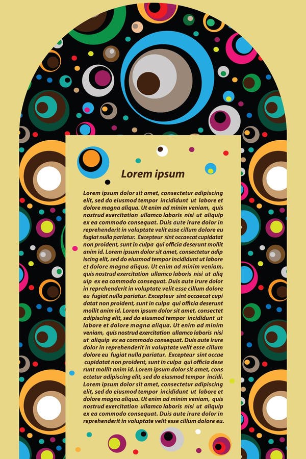 Vector Decorative Arch Background Stock Vector - Illustration of gray ...