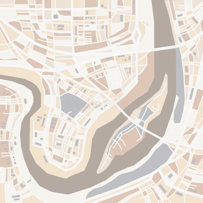 Abstract Flat Map City Stock Illustrations – 24,059 Abstract Flat Map ...