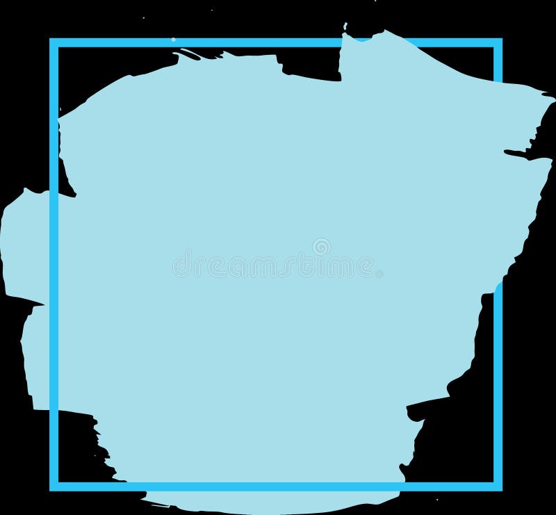 Vector Decorative Element with a Smear of Paint Stock Vector ...