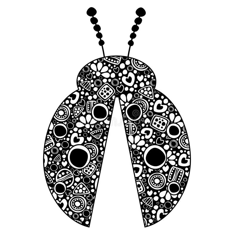 Tribal Ladybug Stock Illustrations – 148 Tribal Ladybug Stock ...