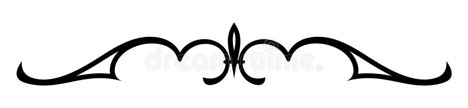 Vector Decorative Rules stock vector. Illustration of line - 2333547