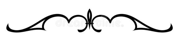 Vector Decorative Rule stock vector. Illustration of accent - 2333488