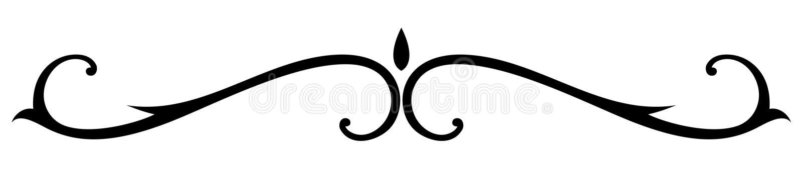 Vector Decorative Rules stock vector. Illustration of line - 2333547