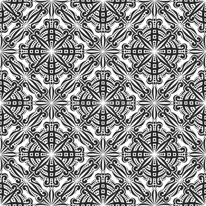 Vector Decorative Seamless Pattern Stock Vector - Illustration of decorative, fabric: 137096968