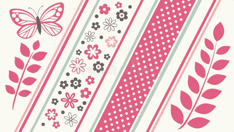 Decorative Stripe Patterns, Ornamental Design Set Vector Design ...