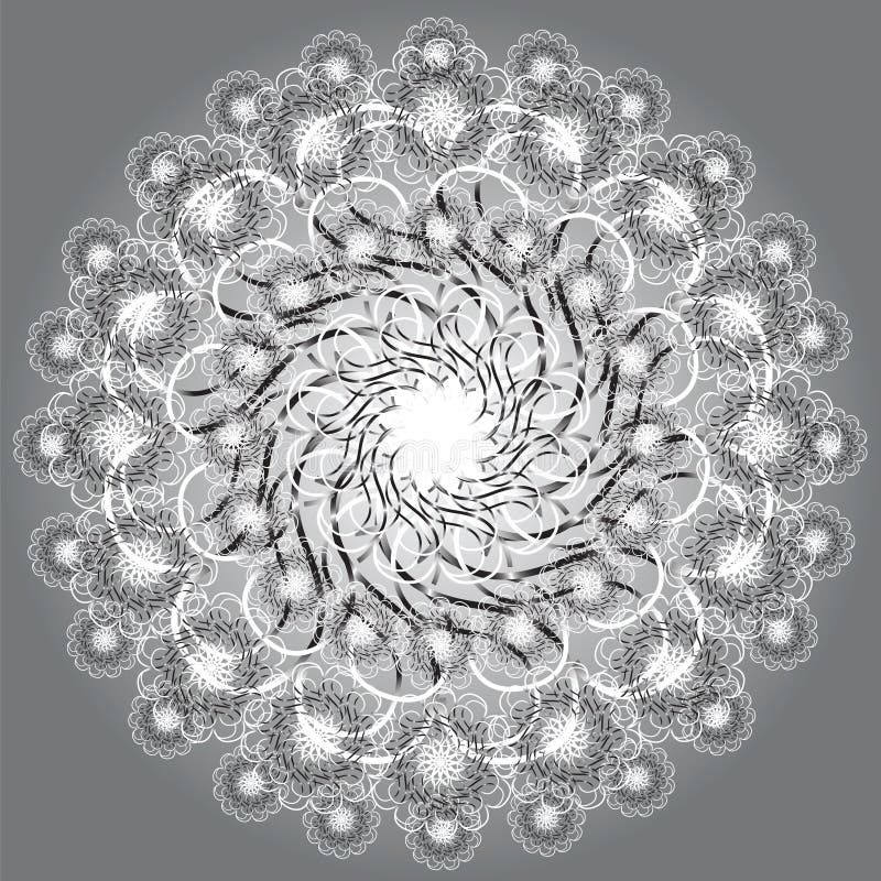 Vector Decorative White Pattern Stock Vector - Illustration of pattern ...