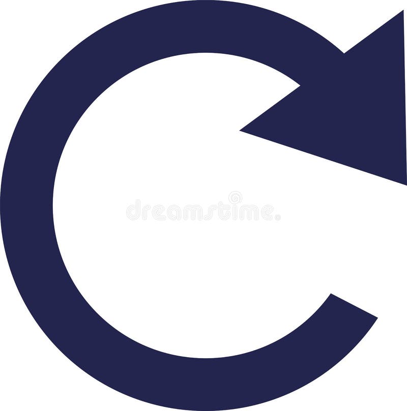 Vector Del Vector Del Círculo De La Flecha Ilustración del Vector ...