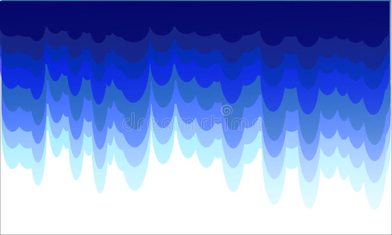 VECTOR DEL COLOR DE AGUA AZUL DEL ARTE Stock de ilustración ...