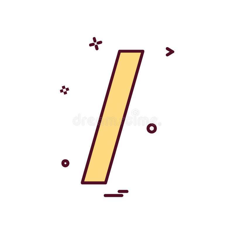Vector Del Diseño Del Icono De La Raya Vertical Ilustración del Vector ...