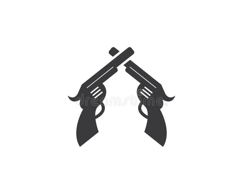 Vector Del Ejemplo Del Logotipo Del Icono Del Arma Ilustración del ...