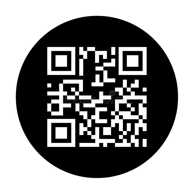 Vector Del Icono Del C?digo De QR Aislado En El Fondo Blanco Muestra De ... Vector Del Icono Del C?digo De QR Aislado En El Fondo Blanco Muestra De ...