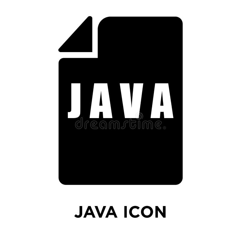 Vector Del Icono De Java Aislado En El Fondo Blanco, Concepto Del ...