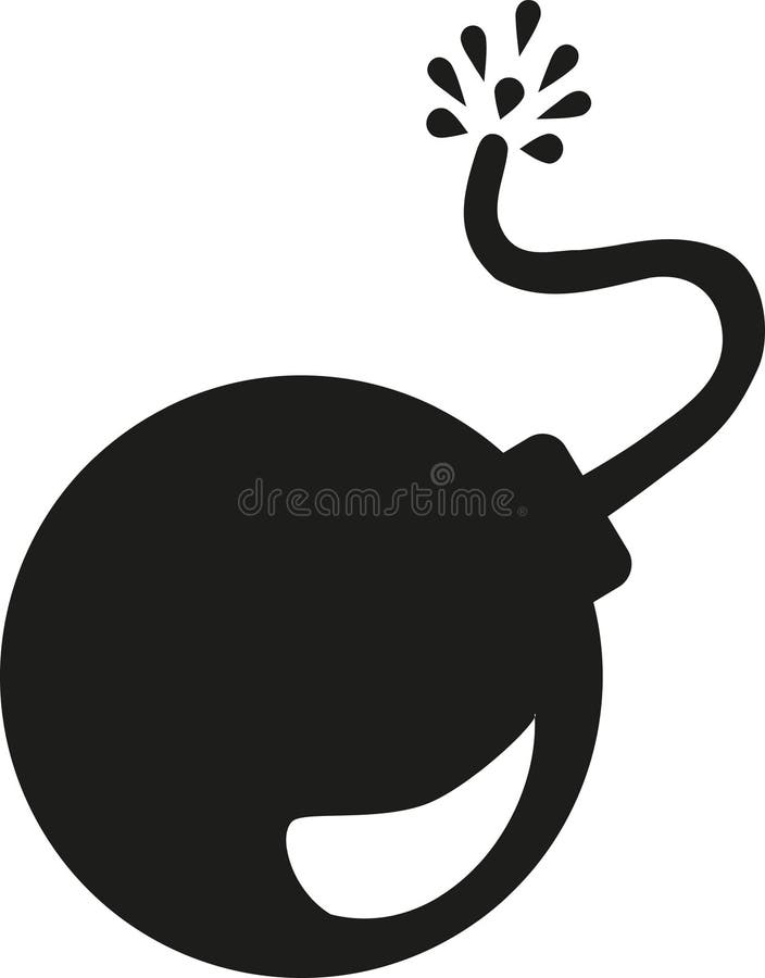 Vector Del Icono De La Bomba Ilustración del Vector - Ilustración de ...