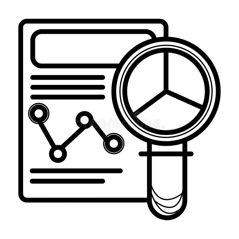 Vector Del Icono De La Investigación Stock de ilustración - Ilustración ...