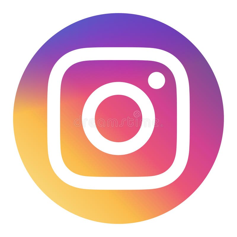 Vector Del Icono De Instagram Foto editorial - Ilustración de internet ...